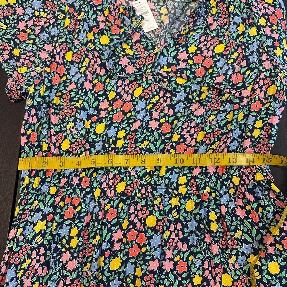 Talbots | Dresses | Talbots Pink And Yellow Midi Sundress Cap Sleeve ...